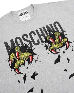 Moschino Monster Claw Printed T-shirt