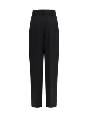 Max Mara Linen Tailored Trousers