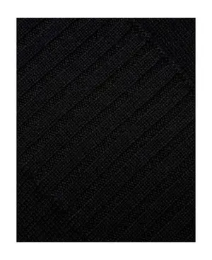 Max Mara Round Neck Knitted Cardigan - Black