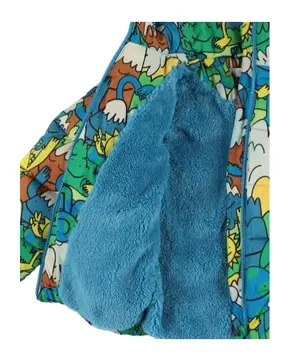 Stella McCartney Printed Poly Jacket With Hood - Green