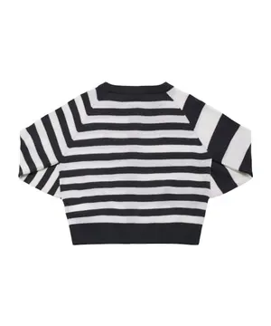 MAXCO. Max&co. Striped Wool Knit Cardigan