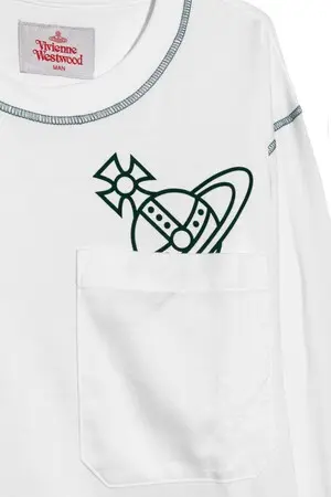 VIVIENNE WESTWOOD Long-sleeved T-shirt With Graphic Detail