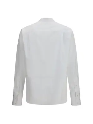 MAISON MARGIELA V-neck Poplin Shirt - White