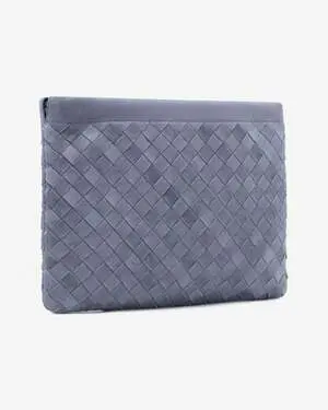 Bottega Veneta Woven Texture Clutch