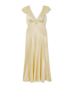 30s Inspired Silk Satin Dresses