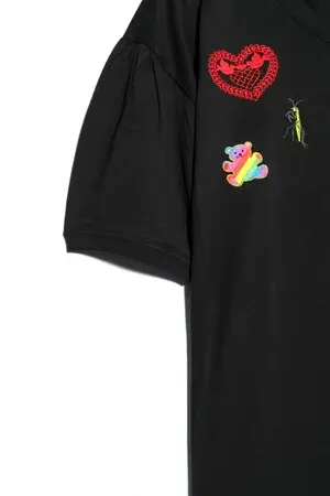 VIVIENNE WESTWOOD Short Sleeve T-shirt With Embellishments