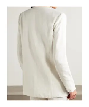 Posse Edie Linen Blazer - Cream