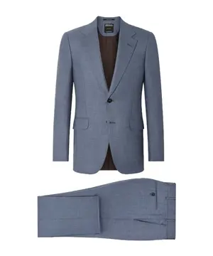 Zegna Centoventimila Wool Suit - Light Blue