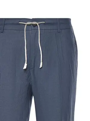 Eleventy Slim Drawstring Pants - Blue