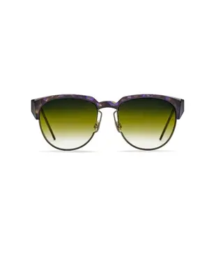 Dior Logo Sunglasses - Green