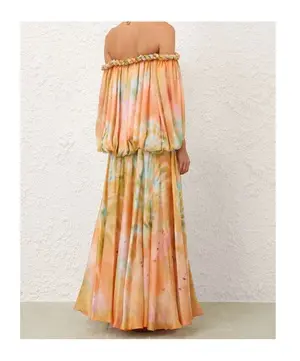 Zimmermann Luna Twist Billow Gown