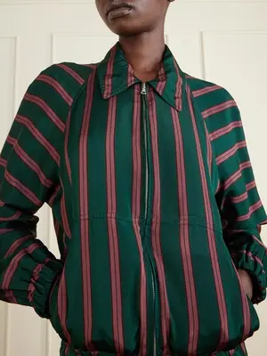 Dries Van Noten Vinnia Striped Casual Jacket