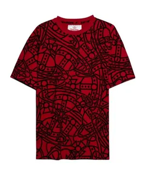VIVIENNE WESTWOOD Orb Print Short Sleeve T-shirt