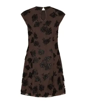 ROTATE BY BIRGER CHRISTENSEN Floral-motif Mini Dress