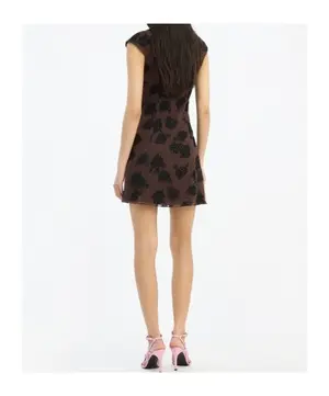 ROTATE BY BIRGER CHRISTENSEN Floral-motif Mini Dress