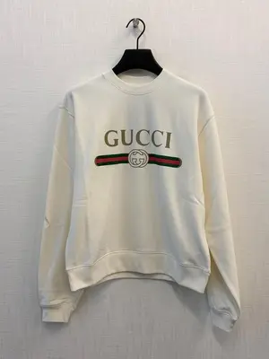 Gucci Logo Printed Crewneck Sweatshirt