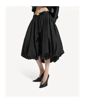 Balenciaga Balloon Pleated Shorts - Black