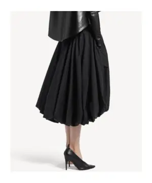 Balenciaga Balloon Pleated Shorts - Black