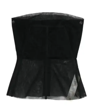 Rick Owens Strapless Bustier Top