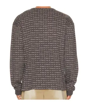 ERL Jacquard Logo Knitted Top
