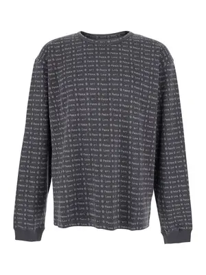 ERL Jacquard Logo Knitted Top