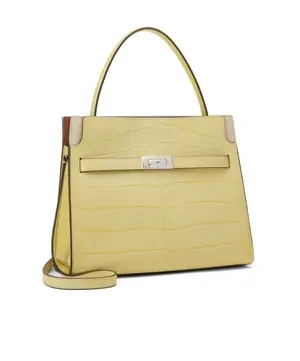 Tory Burch Lee Radziwill Top Handle Tote Bag