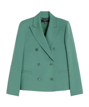 Max Mara Nembi Double-breasted Blazer - Green