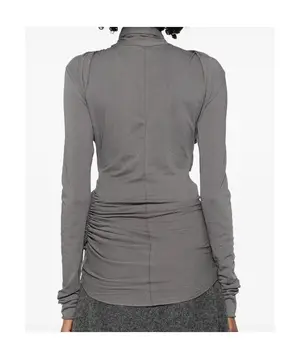 ENTIRE STUDIOS Draped Long-sleeve Top