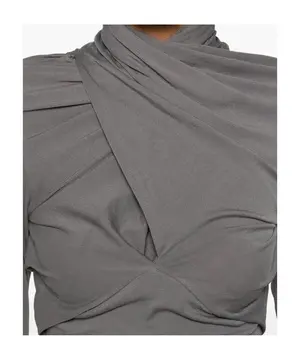 ENTIRE STUDIOS Draped Long-sleeve Top