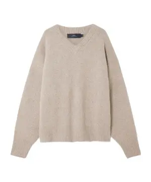 Arch4 V-neck Cashmere Sweater - Nude