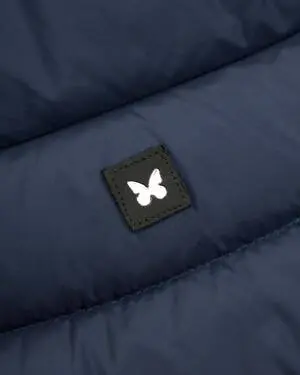 Max Mara Quilted Down Jacket - Blue