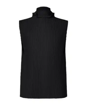 Issey Miyake Homme Plissé Tailored Pleats Sleeveless Top