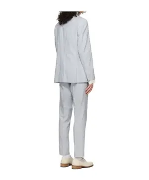 Hugo Boss Single-breasted Two-piece Suit - Light Blue