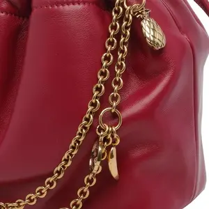 Chloé Mini Logo-detail Shoulder Bag - Red