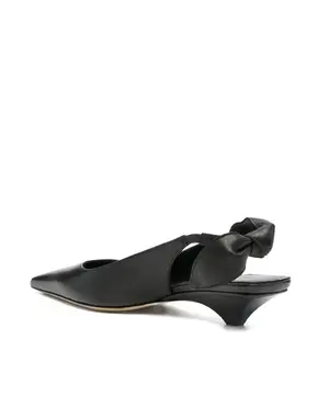 VIC MATIE Pointed Toe Bow Pumps