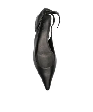 VIC MATIE Pointed Toe Bow Pumps