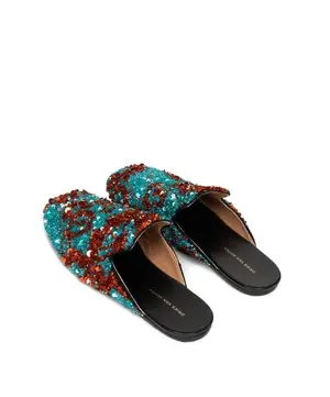 Dries Van Noten Embellished Slippers