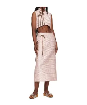 Simone Rocha Embellished Quilted Top