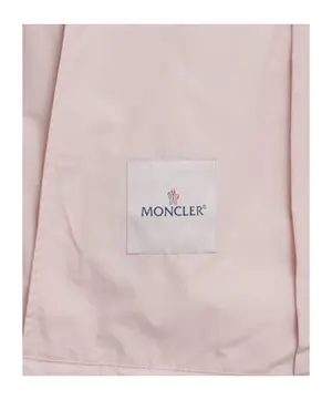 Moncler Sarracenia Tech Blend Hooded Casual Jacket - Pink
