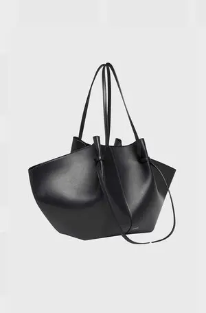 Yuzefi Double-handle Shoulder Bag - Black