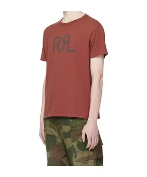 Ralph Lauren Ranch Logo Crew Neck T-shirt - Red Snapper
