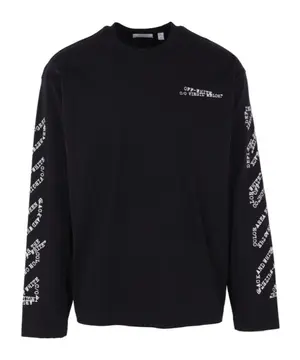 Off-White Crewneck Long-sleeved T-shirt