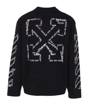 Off-White Crewneck Long-sleeved T-shirt