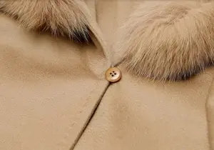 Max Mara Hooded Waistcoat With Fur Trim