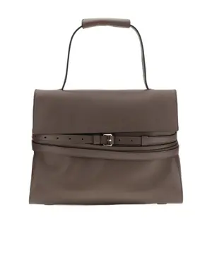 Moschino Flap Shoulder Bag - Brown