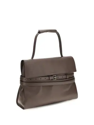 Moschino Flap Shoulder Bag - Brown