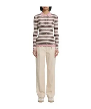 Moncler Wide Leg Tailored Pants