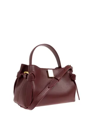 Yuzefi Mini Gyoza Leather Tote Bag