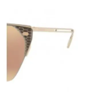 BVLGARI Rose Gold Cat Eye Sunglasses