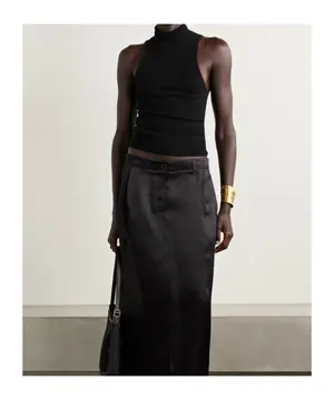 NILI LOTAN Sleeveless High Neck Top